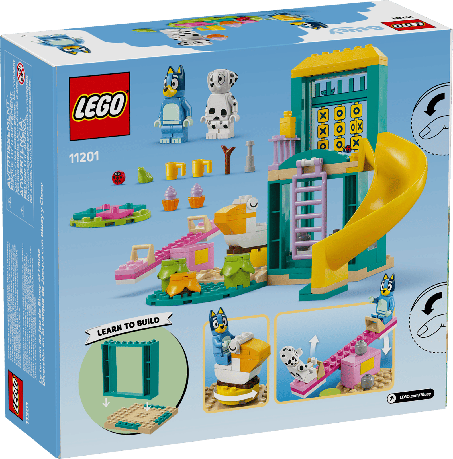 LEGO® DUPLO® Le terrain de jeu avec Bluey et Chloé | Trafic