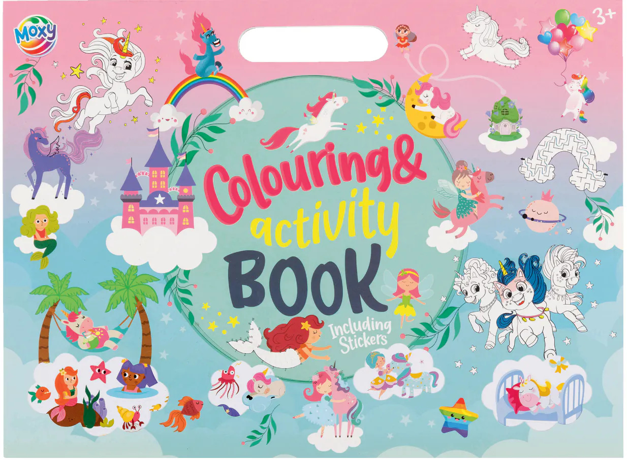 Livre coloriage et activités stickers | Trafic.com