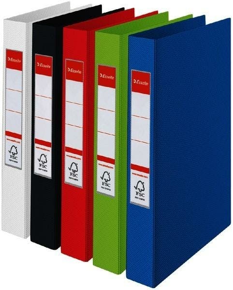 Farde 2 Anneaux PP Couleur Ass.