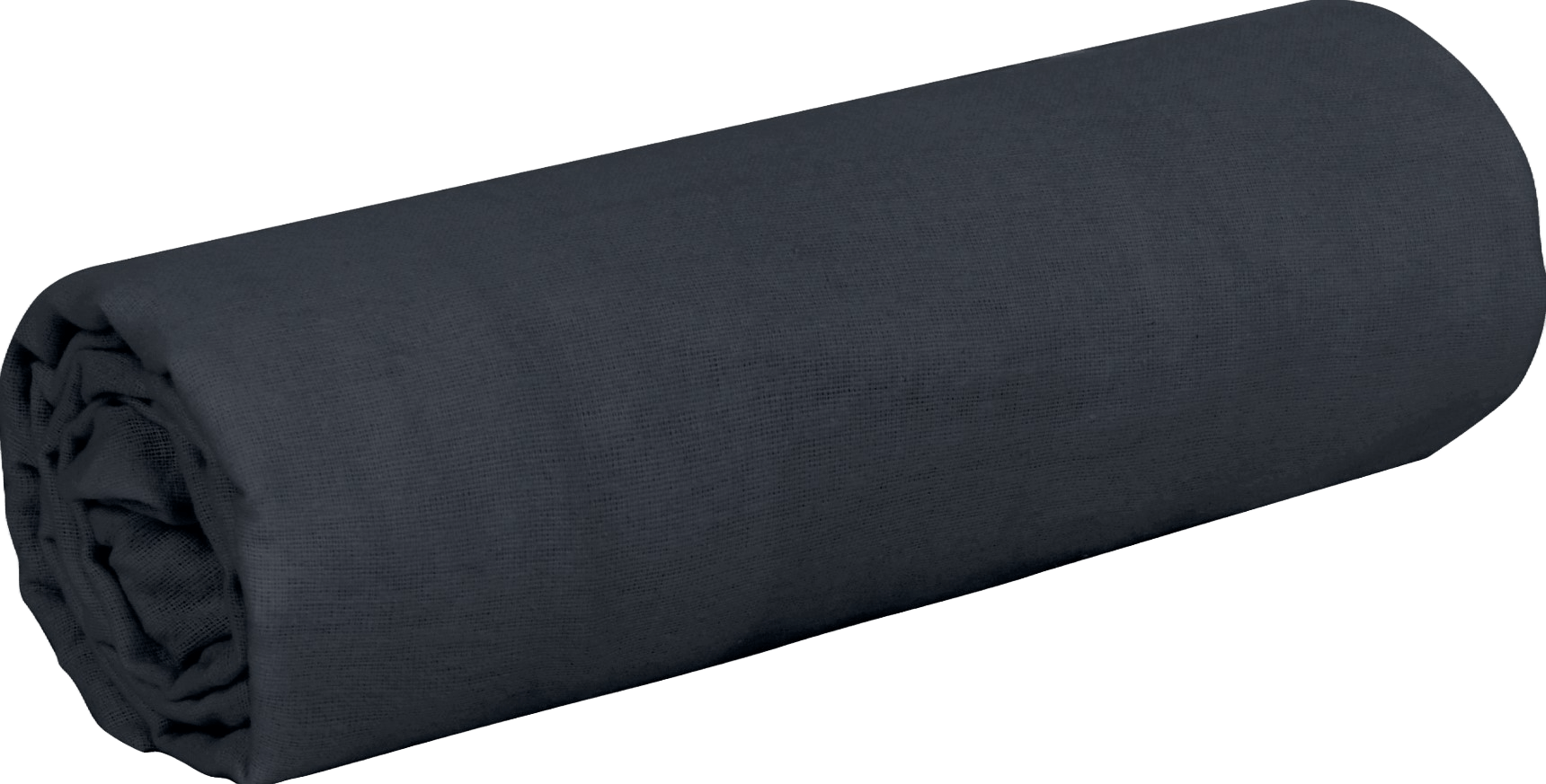 Drap Housse Noir Ebony Flanelle